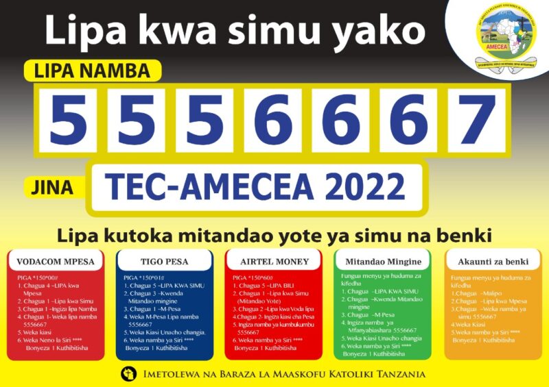 TEC AMECEA 2022 VODACOM LIPA NAMBA – TEC